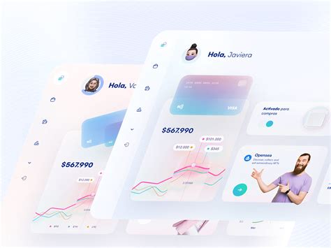 Dashboard Glass Light On Behance