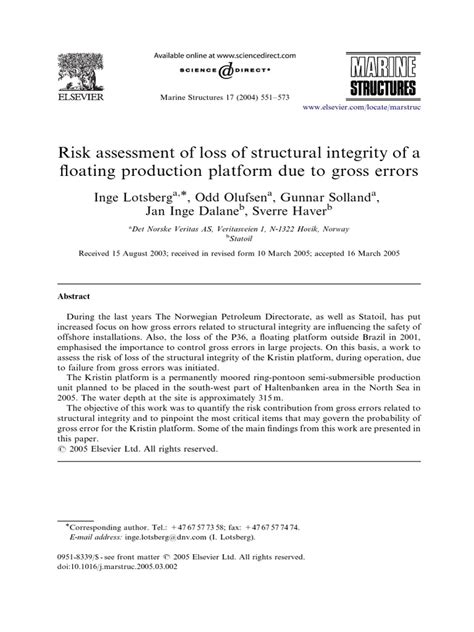 Gross Errors Pdf Risk Reliability Engineering