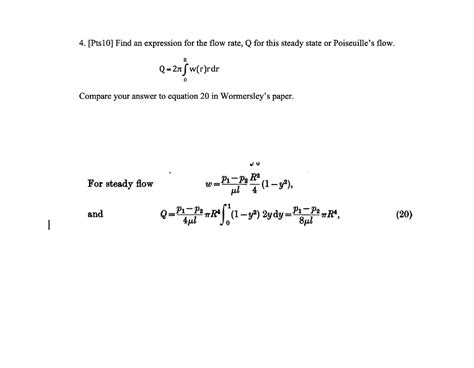 VIDEO Solution Pts Find An Expression For The Flow Rate O For This Steady State Or