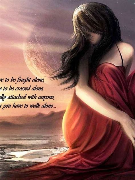 Alone Girl Quotes And Sayings