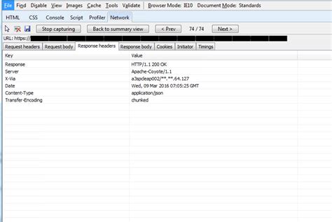 javascript ie10 and 11 are dropping json response entirely if it