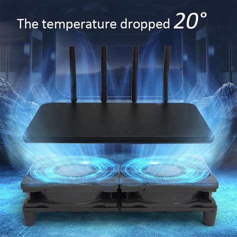 🔥1800rpm Usb Router Cooling Fan Powerful Wifi Modem Cooling Rack For Tv Box Cooler Fan Usb Kipas