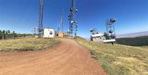 The Unpaved Road To Greens Peak In Arizona
