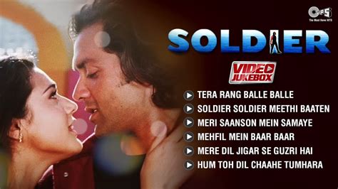 Soldier Full Album Song Bobby Deol Preity Zinta Soldier 1998 Video Jukebox All Movie Songs