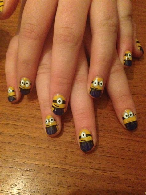 Minions Minion Nails Nail Art My Nail
