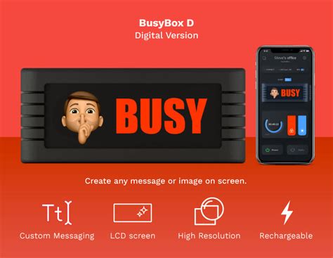 Busybox Smart Sign For Interruption Free Work Crowdfundnews