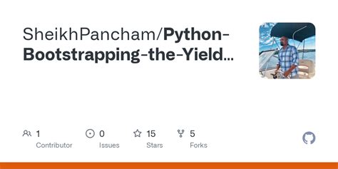 Github Sheikhpanchampython Bootstrapping The Yield Curve