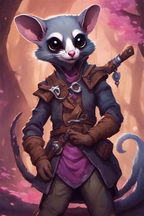 An Anthropomorphic Sugar Glider As A Dnd Rogue By Anotherfreakingdm On
