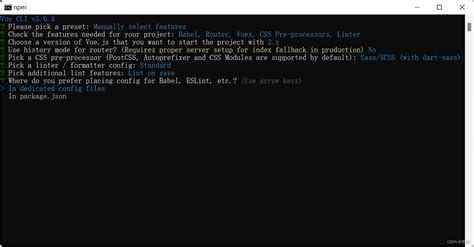 Vue Cli50脚手架的安装搭建和运行vue Cli 50 Csdn博客