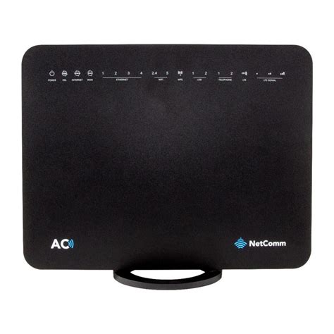 Netcomm NL1901ACV Dual Band AC1600 4G LTE Hybrid Gateway Router With VoIP NL1901ACV Mwave