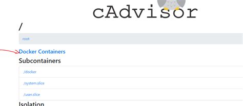 I Am Not Seeing Container Names In New Install Issue Google Cadvisor GitHub