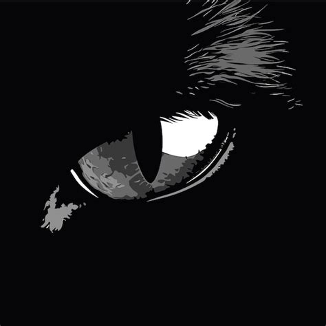 A Cats Eye Is Shown With A Picture Of A Cats Face Premium Ai Generated Vector