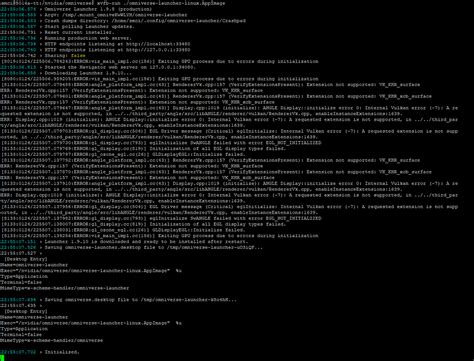 Unable To Run Omniverse On Ubuntu General Discussion NVIDIA Developer Forums