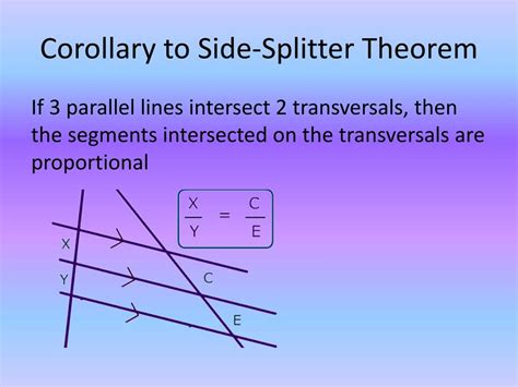 Ppt 85proportions In Triangles Powerpoint Presentation Free