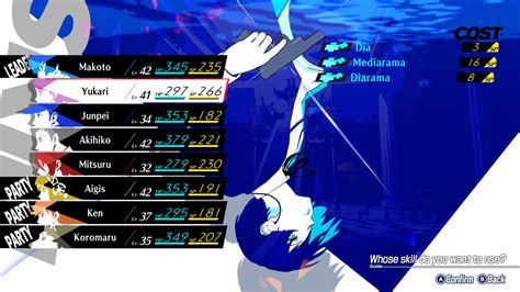 Persona 3 Reload Game Ui Database