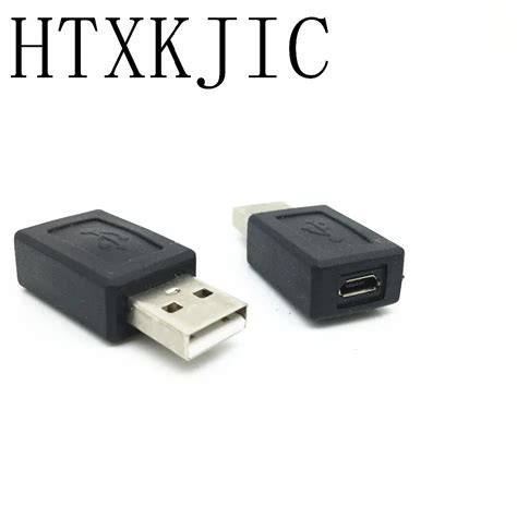 Usb A Male To Micro Usb B Female Adapter Plug Connector Jack Converter For Cellphones And