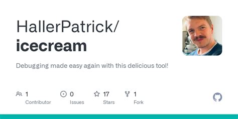 GitHub HallerPatrick Icecream Debugging Made Easy Again With This Delicious Tool