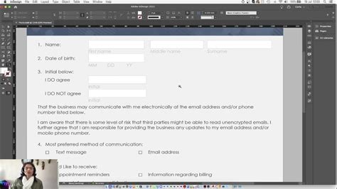 Creating Interactive Forms With Adobe Indesign And Acrobat Youtube