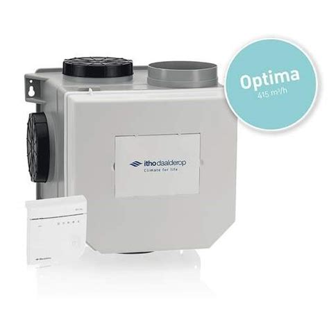 Itho Daalderop CVE S CVE OptimaFlow Co2 Ventilatiepakket Met