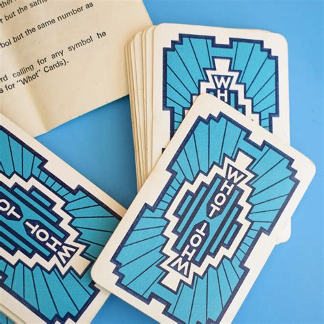 Vintage 1950s Whot Card Game And Instructions Pineapple Retro