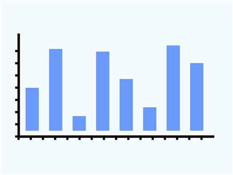 Isometric Graph Chart 3d Statistic Diagram Data Analy