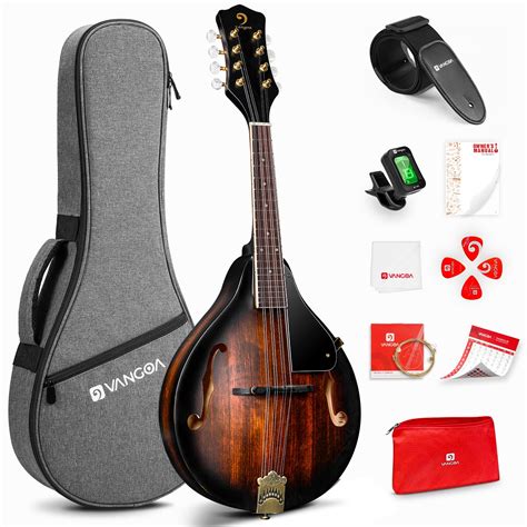Mandolin Instrument A Style Acoustic Mandolin Musical Instrument Solid Spruce