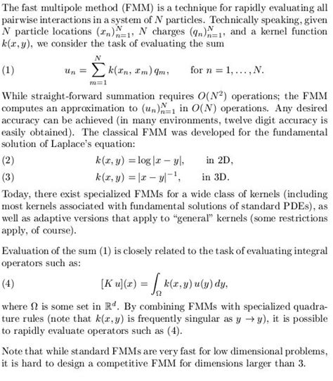 Fast Multipole Methods