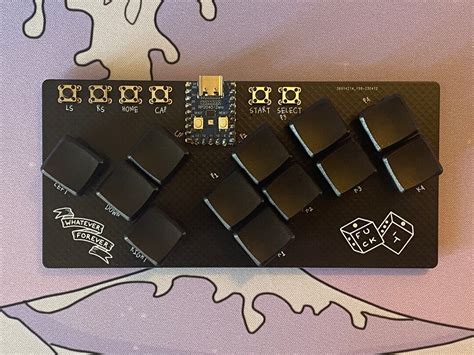 pre built stress pocket arcade fightpad etsy