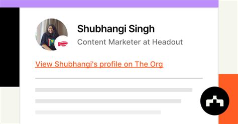 shubhangi singh content marketer at headout the org