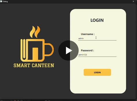 Smart Canteen Our Oop Project Muhammad Sarim Umer Posted On The