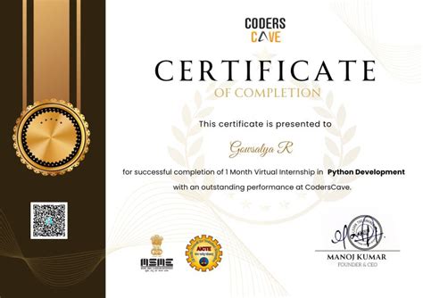 Pythonprogramming Internship Codingjourney Newbeginnings Gowsalya R