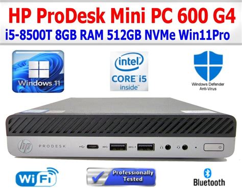 A Review Of A Refurbished Hp Prodesk G Mini Pc I T