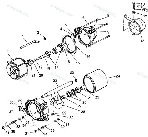 Polaris Watercraft 1996 Oem Parts Diagram For Propulsion Slt 780 And Intl Slt 780 I964588