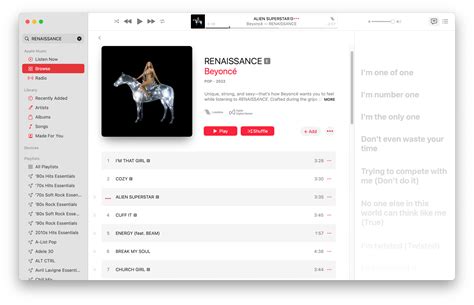 Re I Redesigned The Macos Music App Rmacos