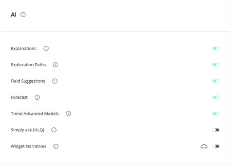 Managing Sisense Features