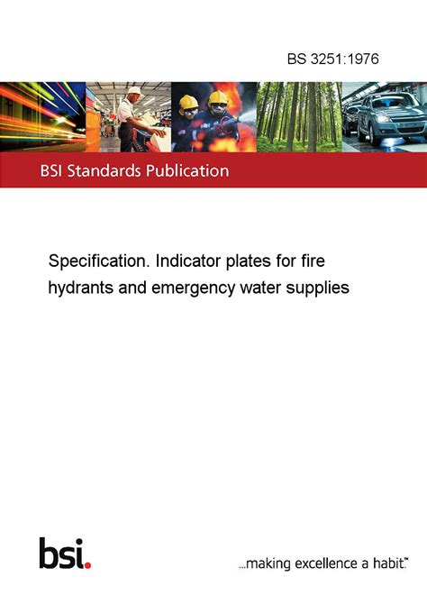 Bs 32511976 Specification Indicator Plates For Fire Hydrants And