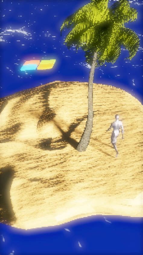 Ps1 Style Blender Animation Render That I Made 電脳の海に飛び込み Diving