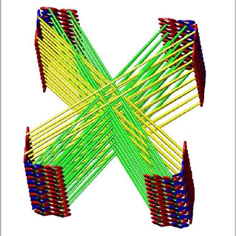 A Jour Spatial Knitted Fabric With Interlacing Internal Layers Figure Download Scientific