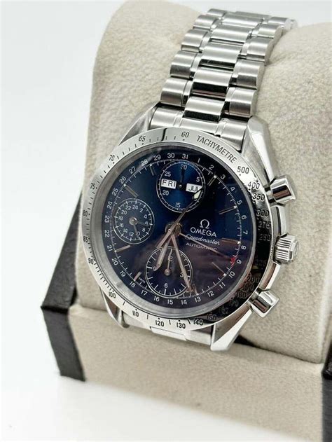 Omega 35238000 Speedmaster Day Blue Dial Stainless Steel For Sale At