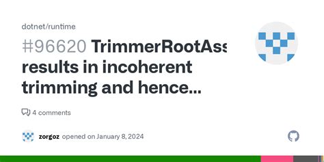 Trimmerrootassembly Results In Incoherent Trimming And Hence Integrity