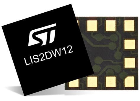 lis2d mems digital output motion sensors stmicro mouser