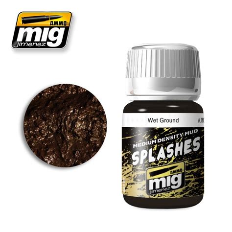 Ammo Mig Jimenez 1755 Efectos De Barro Suelo Mojado 35 Ml Pinturas Y