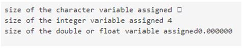 Sizeof In C What Is The Use Of Sizeof Function In C Examples
