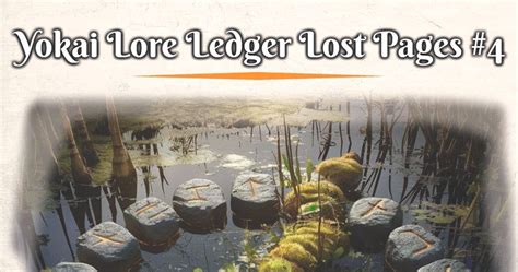 Yokai Lore Ledger Lost Pages RPG Item BoardGameGeek
