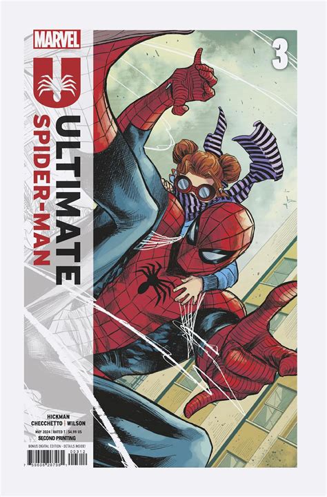 Ultimate Spider Man 3 2nd Printing Marco Checchetto Variant Comichub