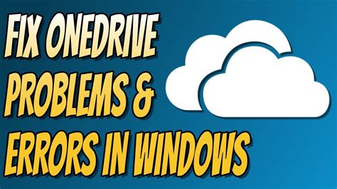 How To FIX OneDrive Errors Problems In Windows Reset OneDrive In Windows Tutorial