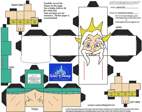 Dis King Triton And Scuttle Cubees By TheFlyingDachshund On DeviantArt