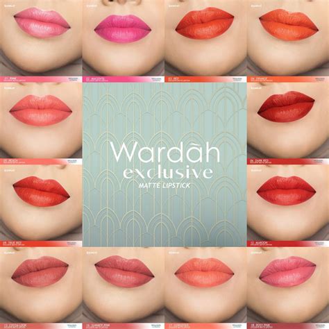 Jual Wardah Exclusive Matte Lipstick 35 Gr L Lipstik Matte By Wardah