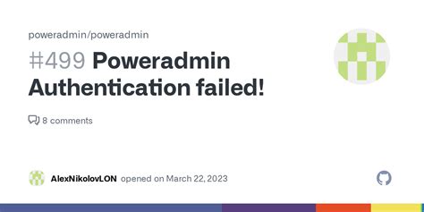 Poweradmin Authentication Failed · Issue 499 · Poweradminpoweradmin · Github