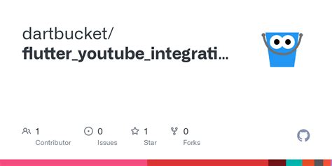 github dartbucket flutter youtube integration